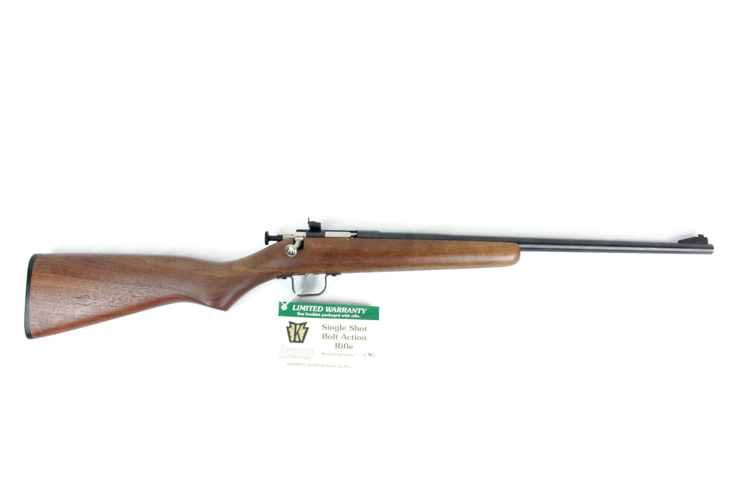 Keystone KSA2238 Crickett .22 Caliber Youth Rifle w/ Walnut Stock ...