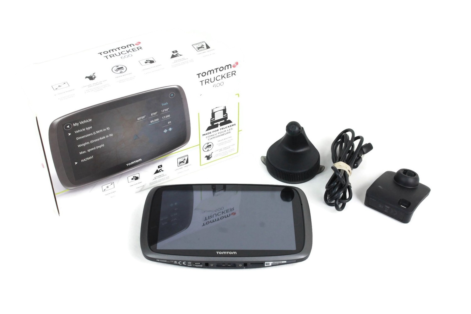 TomTom GO 600 GPS Portable 6" Screen - Tucker/ Car GPS | USA Pawn