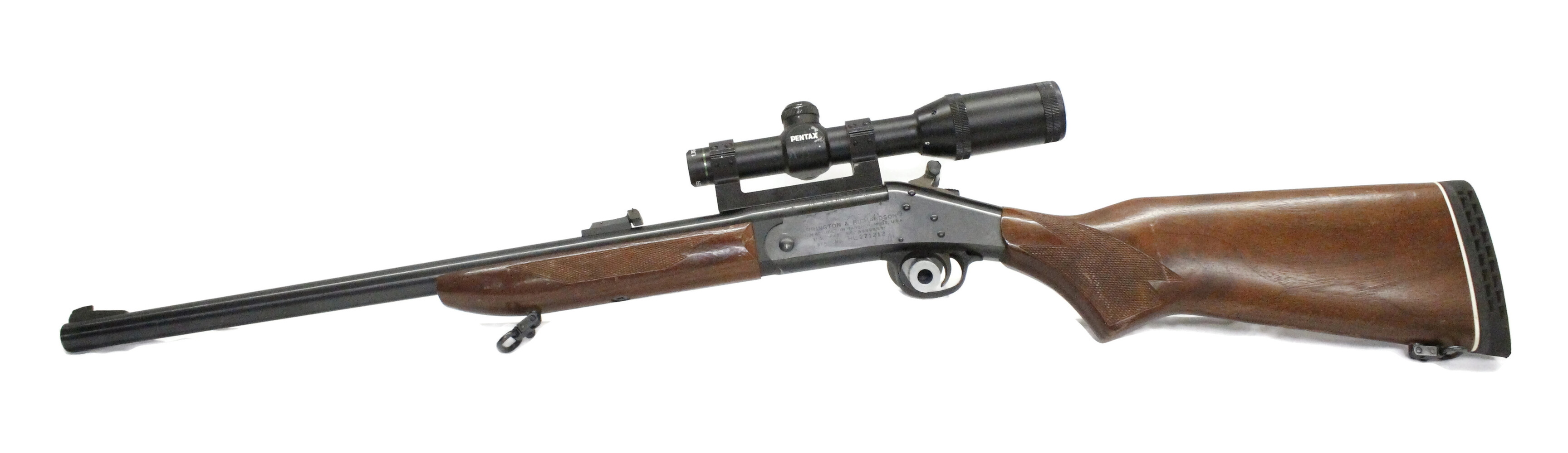 H&R Handi Rifle SB2 45-70 Gov Break Action Rifle W/ Pentax Gameseeker ...