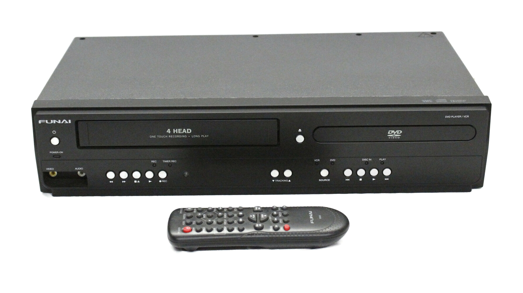 Funai DV220FX5 DVD VCR Combo Player 4 Head VHS Player Recorder With ...