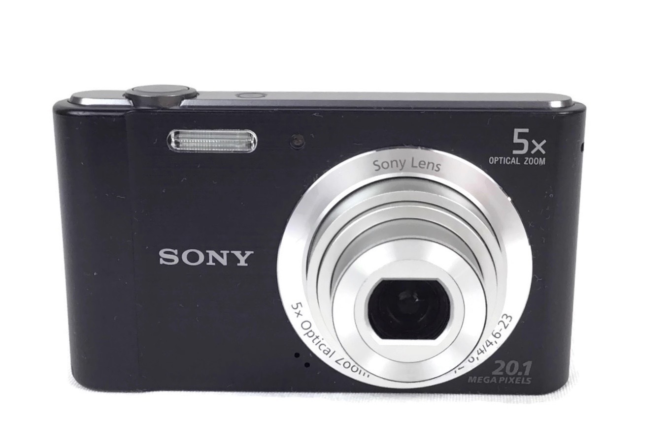 Sony Cyber-shot DSC-W800 20.1MP Digital Camera 5x Optical Zoom Black ...