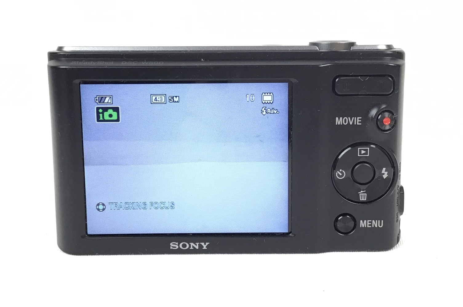 Sony Cyber-shot DSC-W800 20.1MP Digital Camera 5x Optical Zoom Black ...