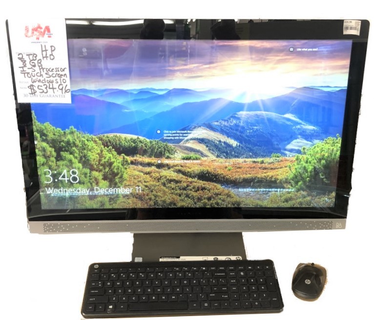 HP Pavilion 27-a031 Desktop ALL-N-ONE 2TB 8 GB HD with Keyboard and ...