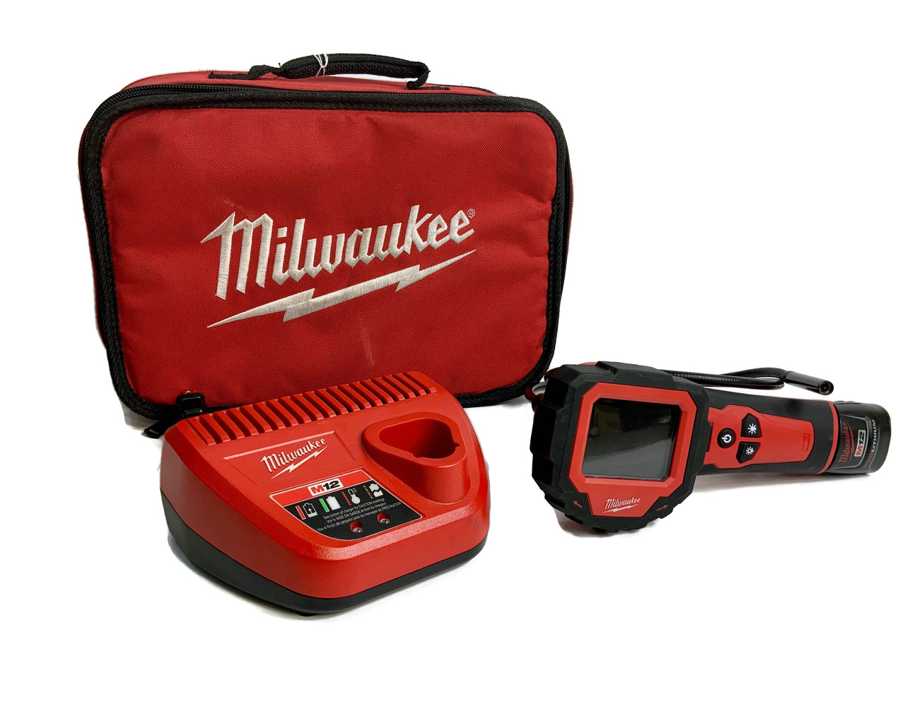 Milwaukee 2313-20 M12 12-Volt Cordless M-Spector 360 Digital Inspection ...