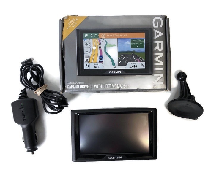 Garmin Drive 5" LM EX GPS Navigator With Mount and Charger, In Box ...