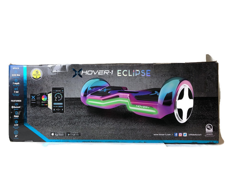 Hover-1 Eclipse UL Certified Electric Hoverboard w/ 6.5 Wheels, LED Lights New | USA Pawn