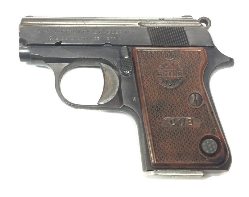 Astra Pistol Semi - Auto .22 Short Compact Handgun - Blue Steel | USA Pawn
