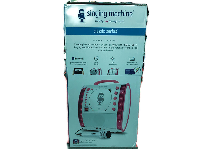Singing Machine Classic Series With Connect To TV For Lyrics And ...
