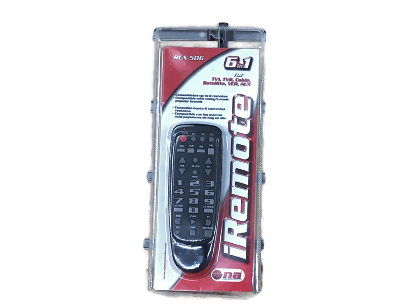 NipponAmericia Model: RCN-506 Universal Remote With Code Search Sheet ...