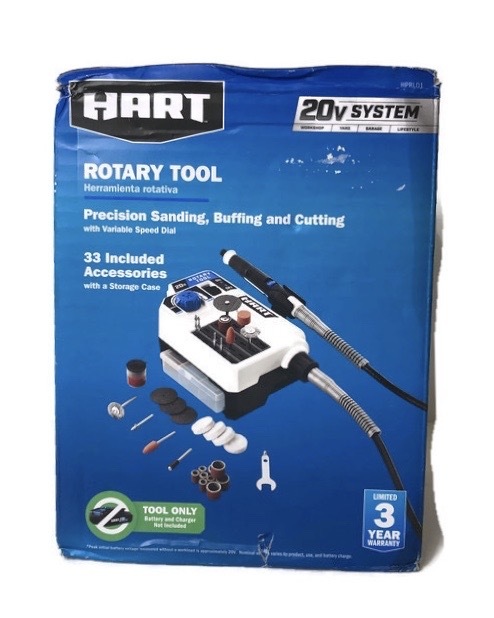 HART 20-Volt Cordless Rotary Tool with 33 Accessories | USA Pawn