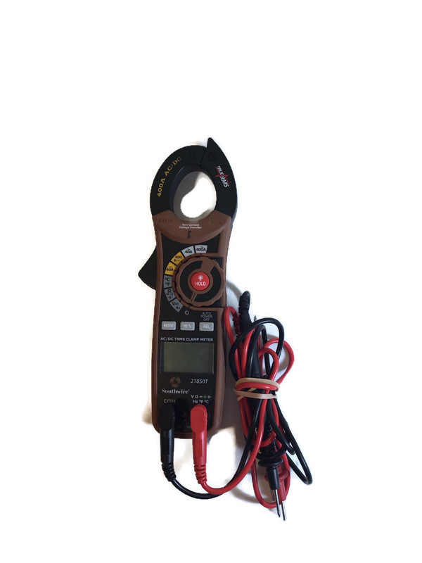 Southwire Multi Meter Electricity Tester with Test Leads and Soft ...