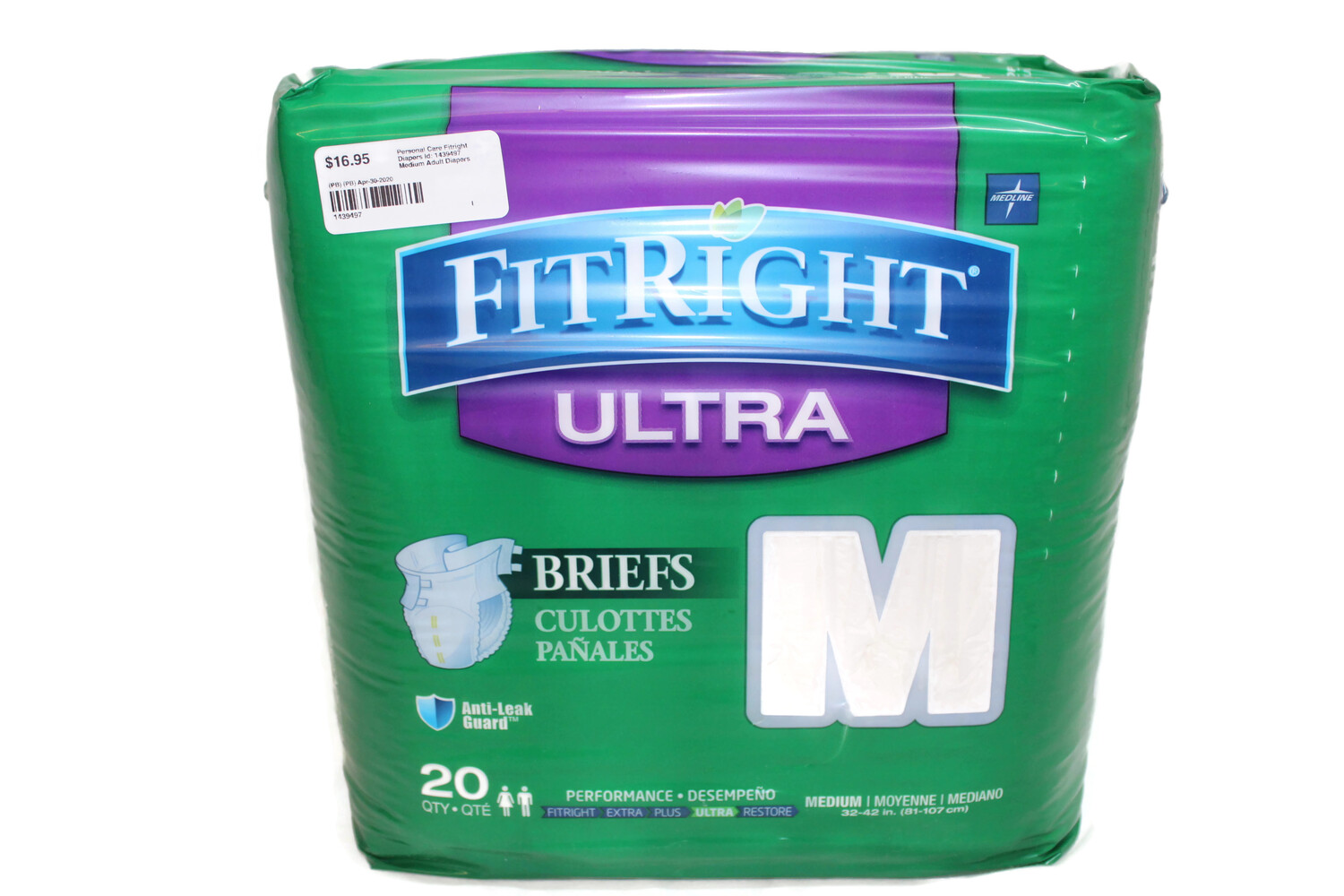 FitRight Medium Adult Diapers - NEW | USA Pawn