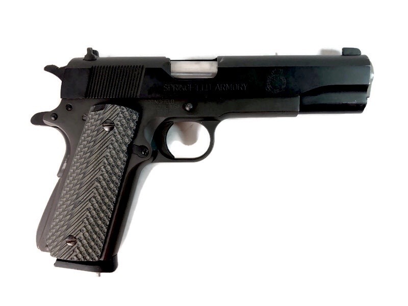 Springfield Armory 1911 Mil-Spec Semi-Auto Pistol - .45 Automatic Colt ...