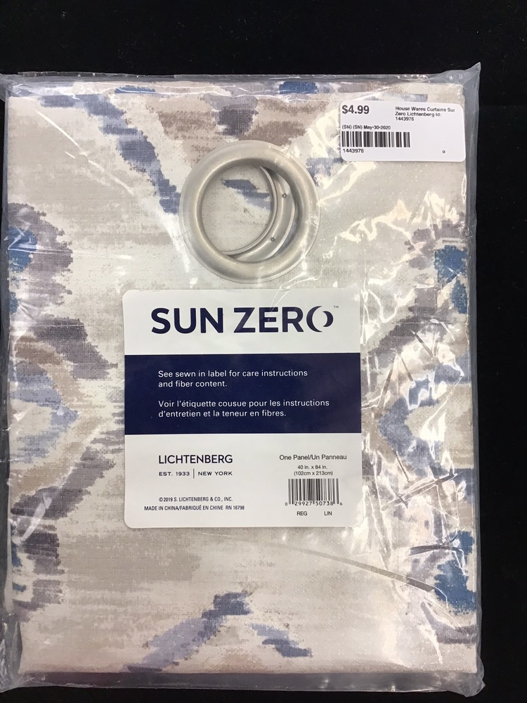 Sun Zero Lichtenberg Zero Sun Curtains - New | USA Pawn