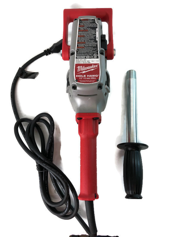 Milwaukee 1675-1 7.5 Amp 1/2 in. Hole Hawg Heavy-Duty Corded Drill With ...