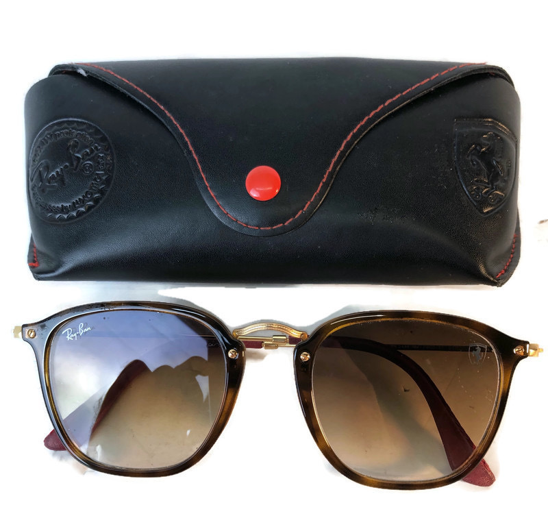 Ray Ban Scuderia Ferrarri Collection Sunglasses Model: RB 2448-NM with ...