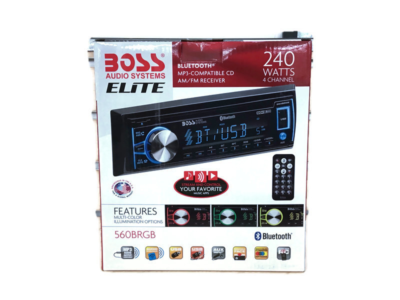Boss Audio Systems Elite With Bluetooth/MP3-Compatible/AM-FM Receiver ...
