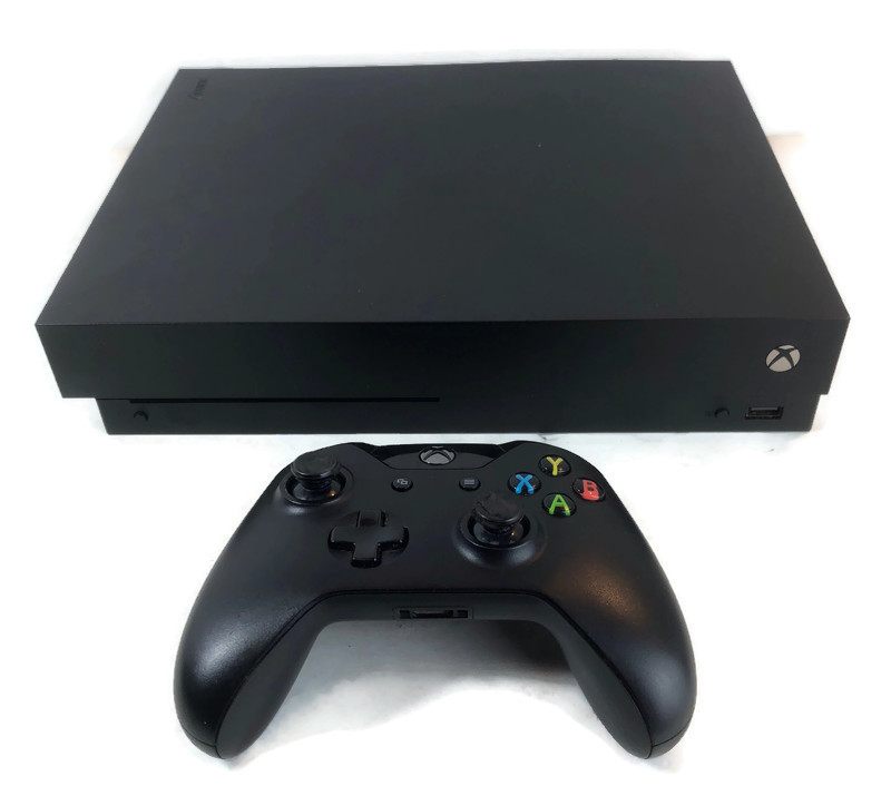 Microsoft Xbox One X 1TB Black Console (1787) with Controller | USA Pawn