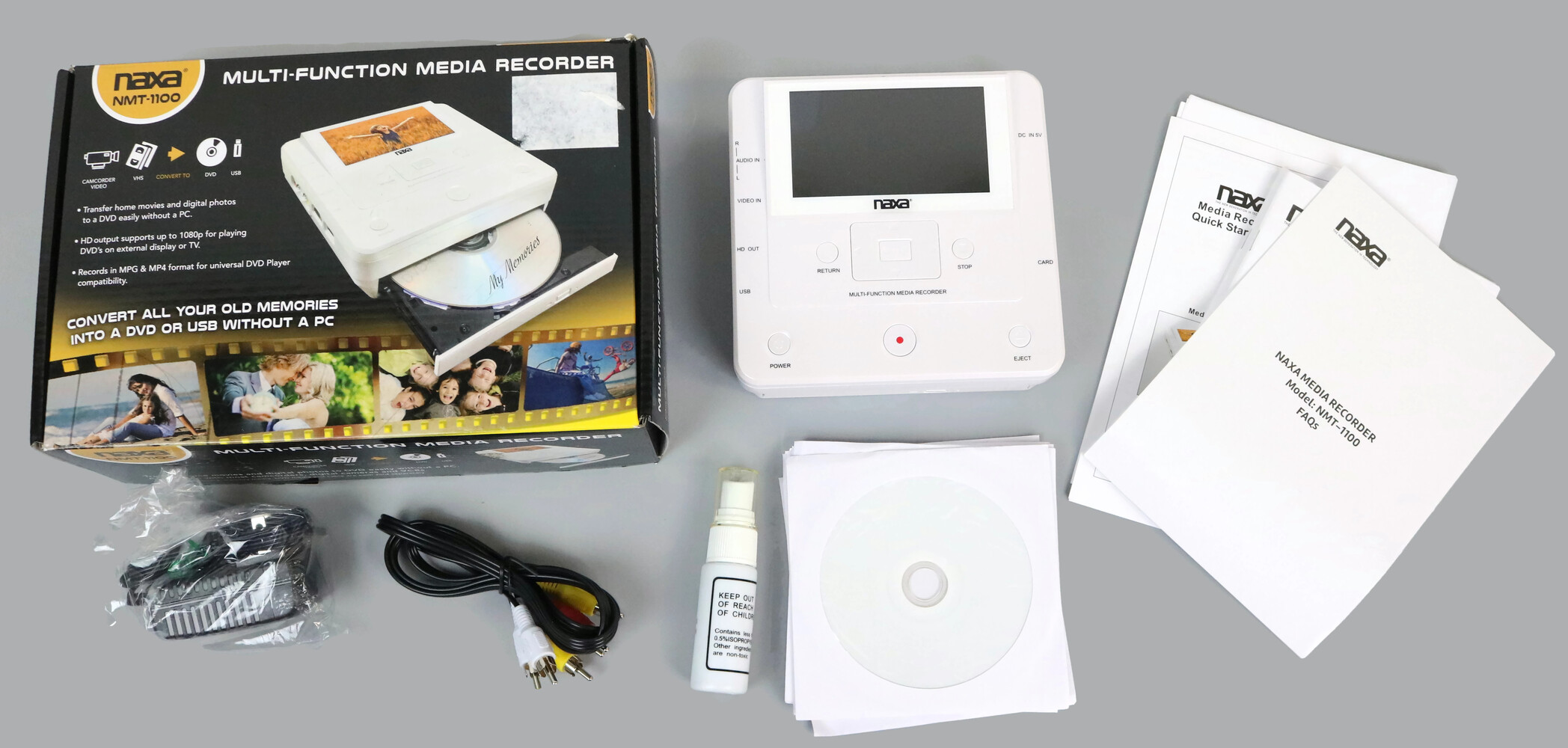 Naxa NTM-1100 Multifunction Media Recorder - New | USA Pawn