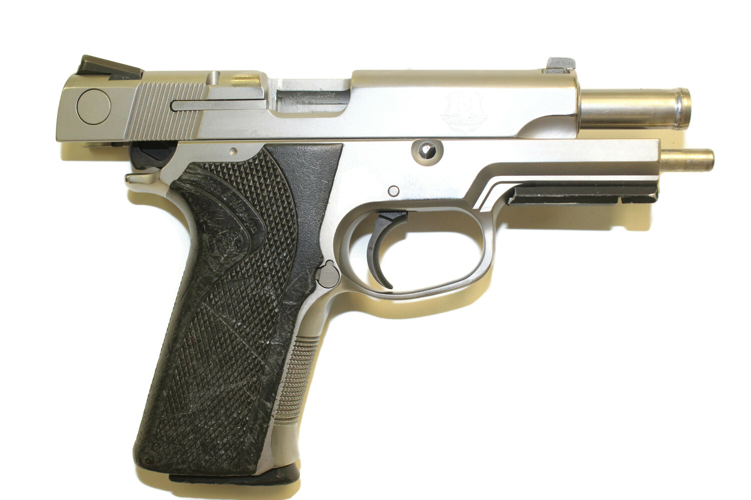 SMITH & WESSON Model: 4046tsw 40 Cal Semi Automatic Pistol - Nickel ...