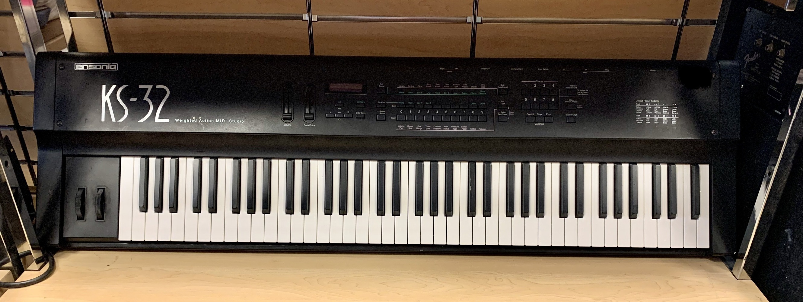 Ensoniq KS-32 Music Workstation Keyboard 76 Weighted Keys | USA Pawn
