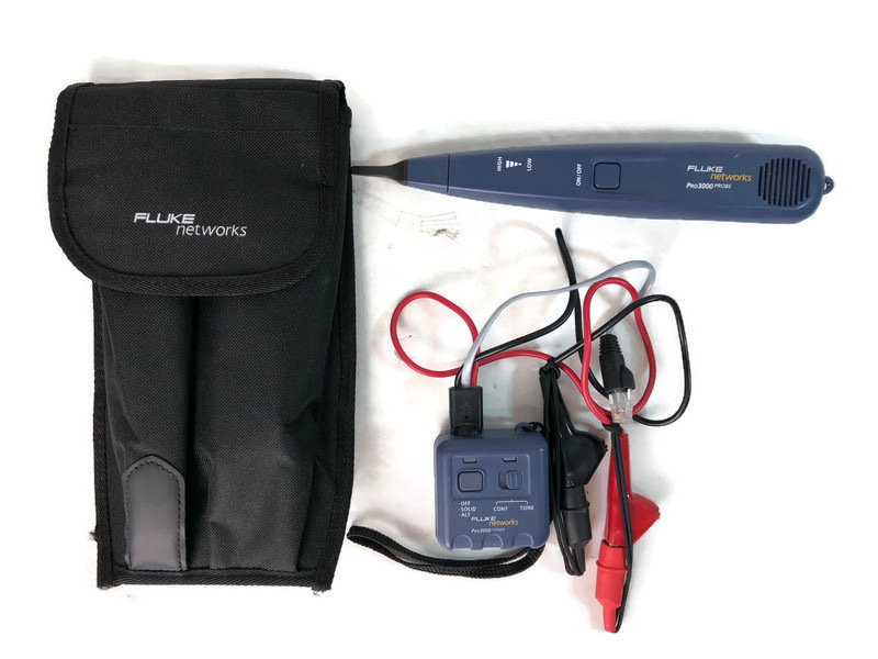 Fluke Networks PRO3000 Analog Tone and Probe Kit | USA Pawn