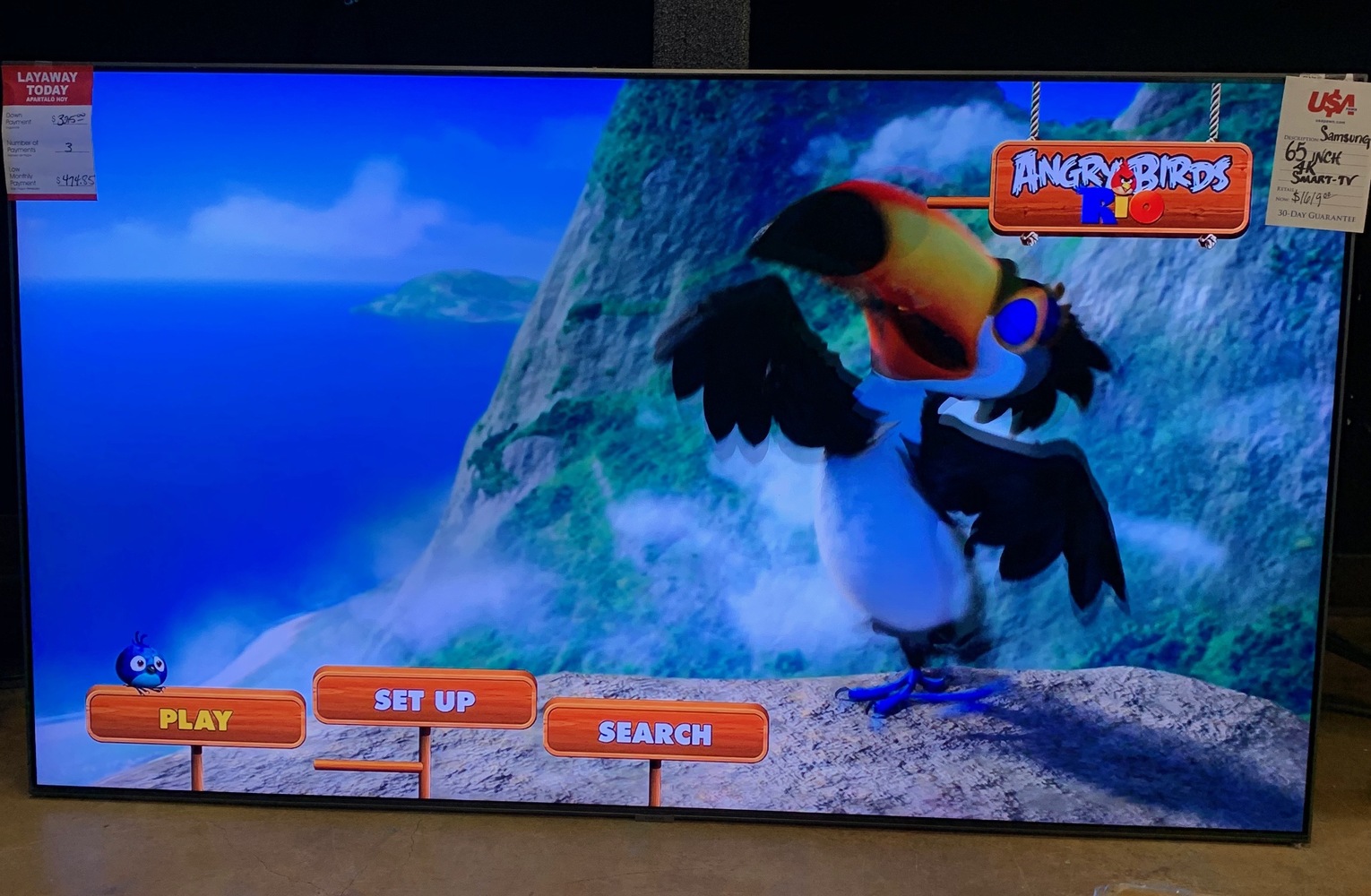 65" Samsung QN65Q80RAFXZA QLED Smart LED TV | USA Pawn