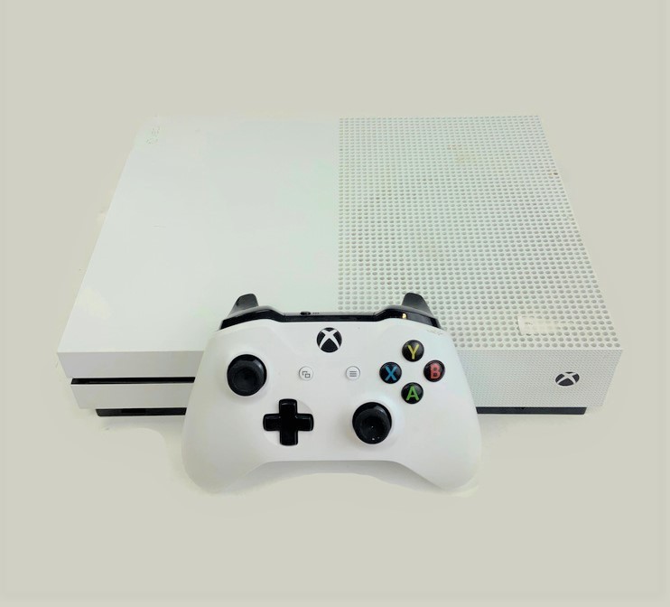Microsoft Xbox One S 1TB White 1681 Console with White Controller | USA ...