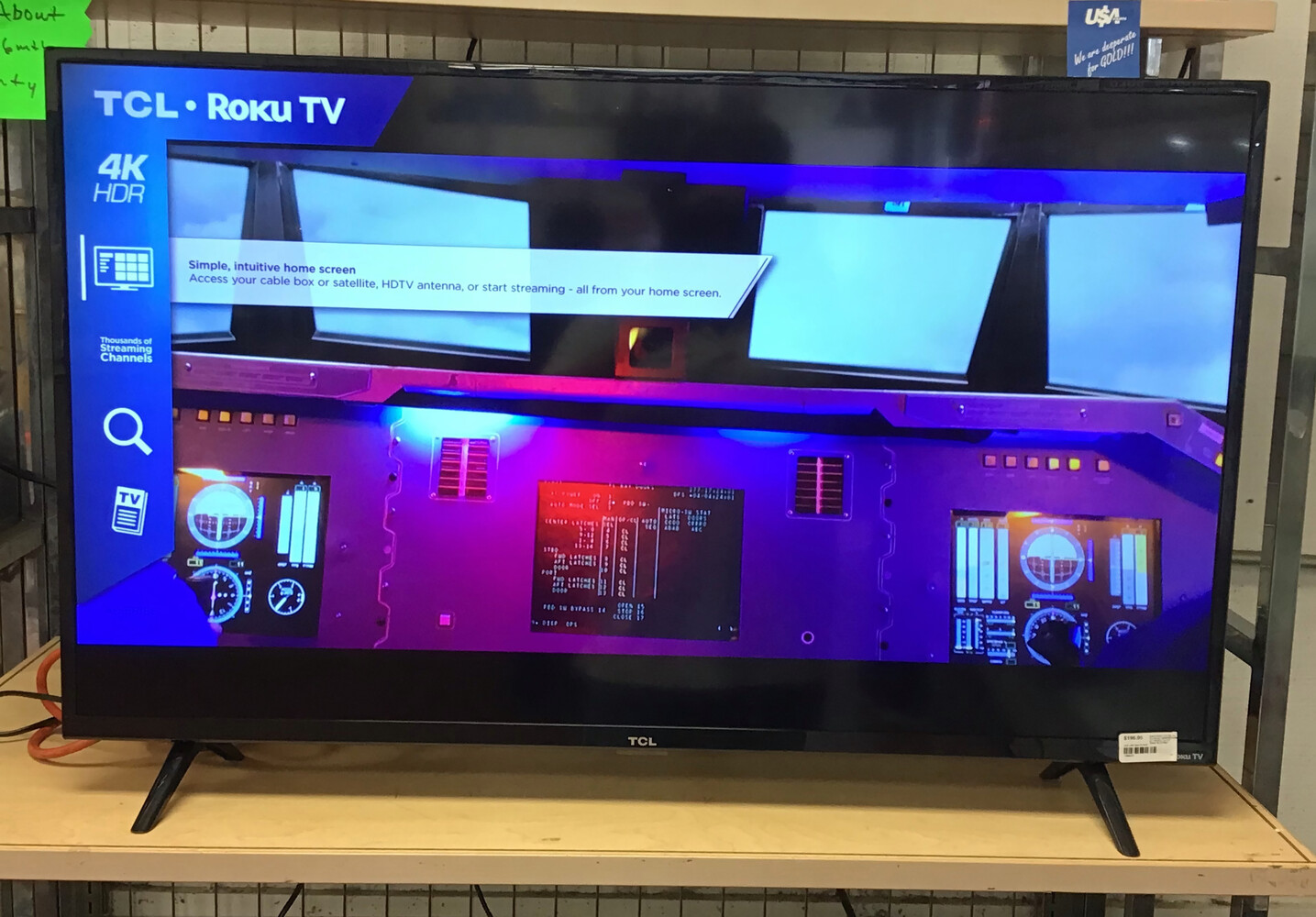 TCL Model: 43S421 43" Smart TV | USA Pawn