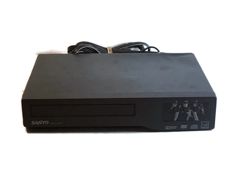 Sanyo DVD Player Model: fwdp105f - Black | USA Pawn