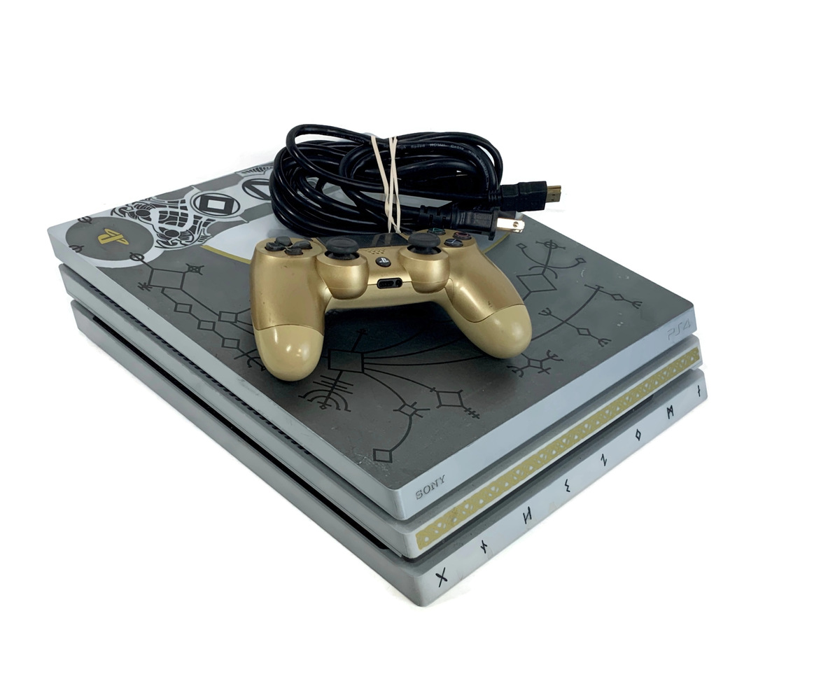 Sony PS4 Pro - Limited Edition w/ Gold Controller - 1TB | USA Pawn