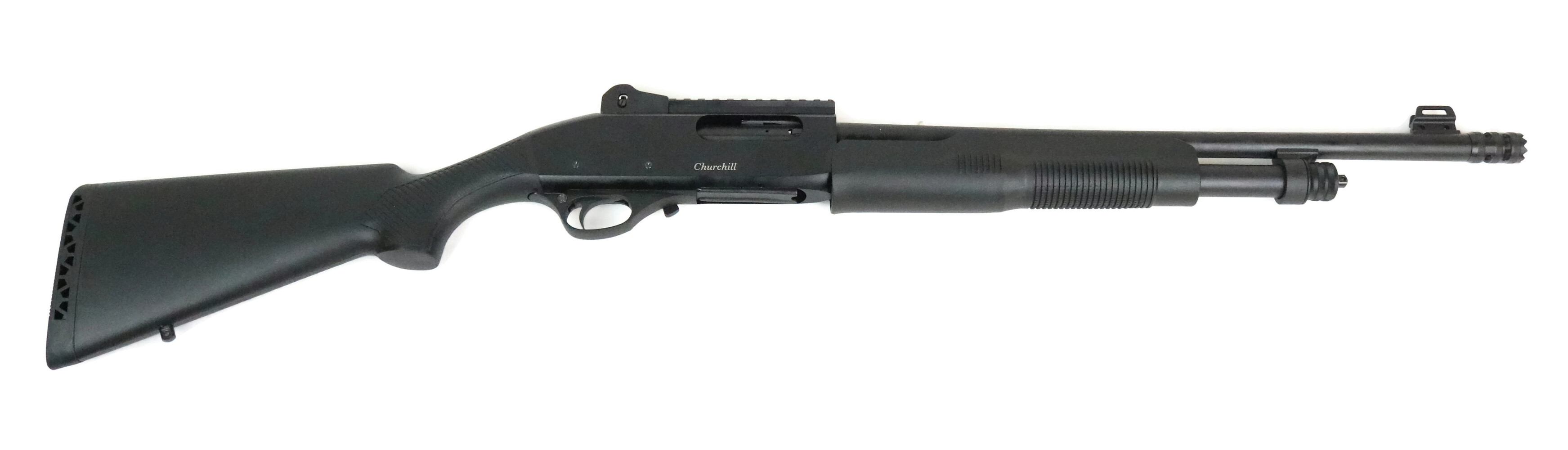 Akkar Churchill 620 Tactical 20GA Pump-Action Shotgun 18.5" Barrel ...