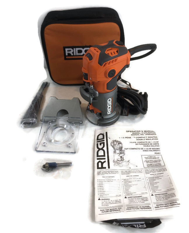 Ridgid Fixed-Base Router Model R2401 - Like New | USA Pawn
