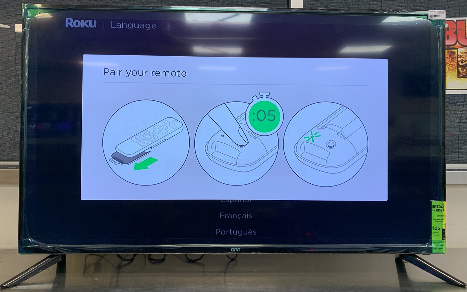 50" Onn ONA50UB19E05 LED TV- Non Smart | USA Pawn