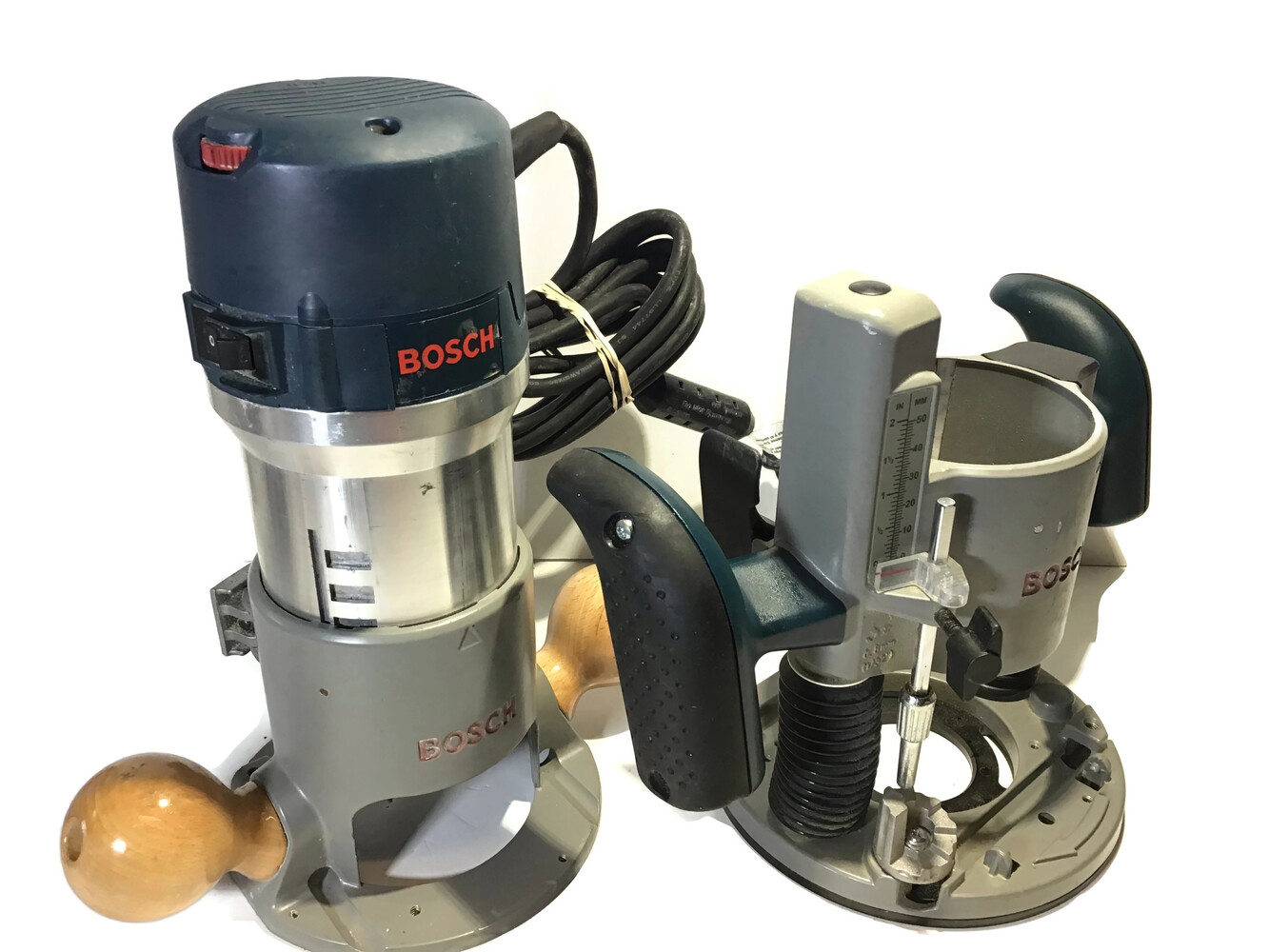 Bosch 1617EVSPK Wood Router Tool Combo Kit - 2.25 Horsepower Plunge ...