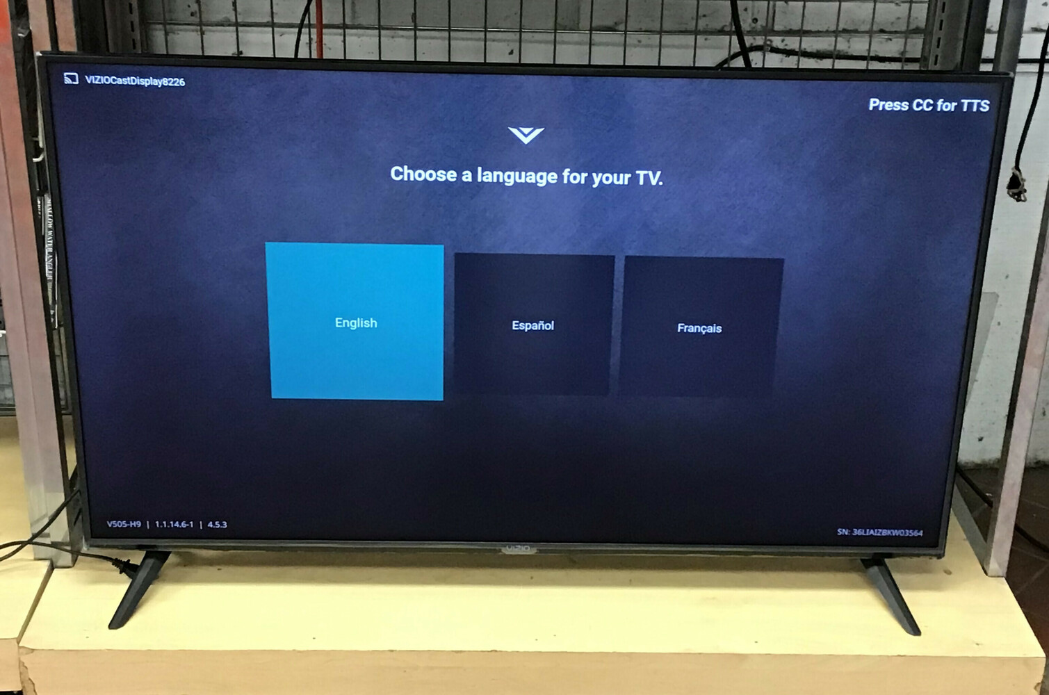 Vizio v505 50" Smart TV with Remote | USA Pawn