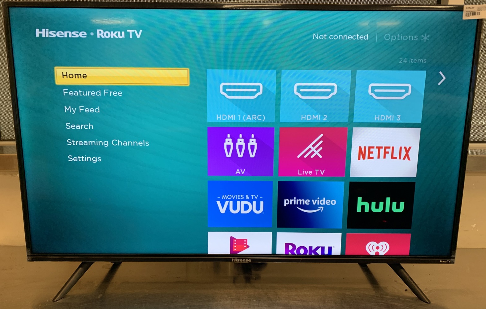 40" Hisense 40H4030F1 4K Roku Smart LED TV | USA Pawn