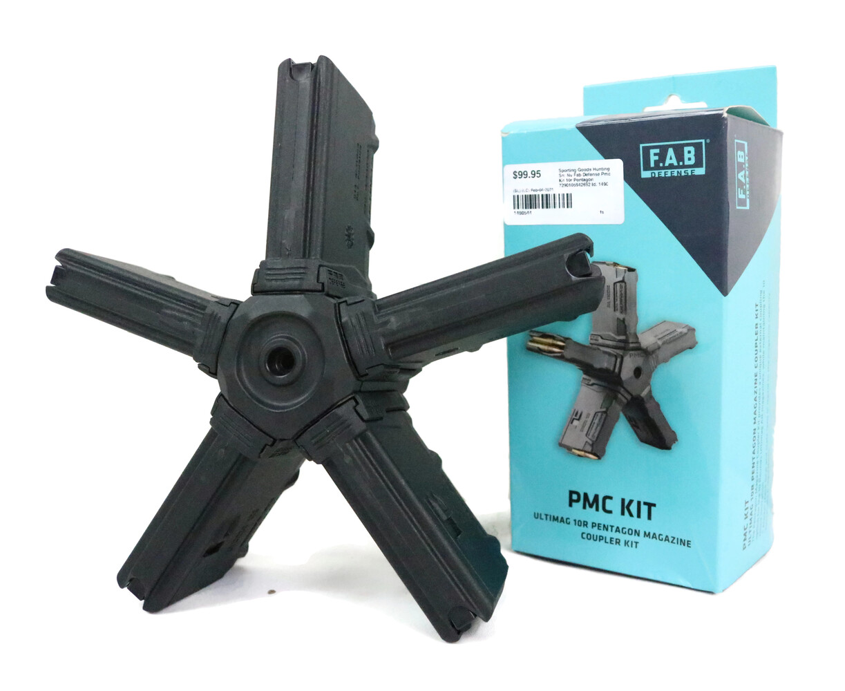 FAB Defense PMC Kit 10rd Pentagon AR Magazine 50RD Total | USA Pawn