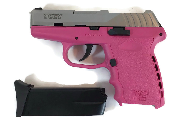 SCCY CPX-1 9MM Cal. Pistol 9MM Cal. CPX-2 Finish: Stainless PINK - New ...