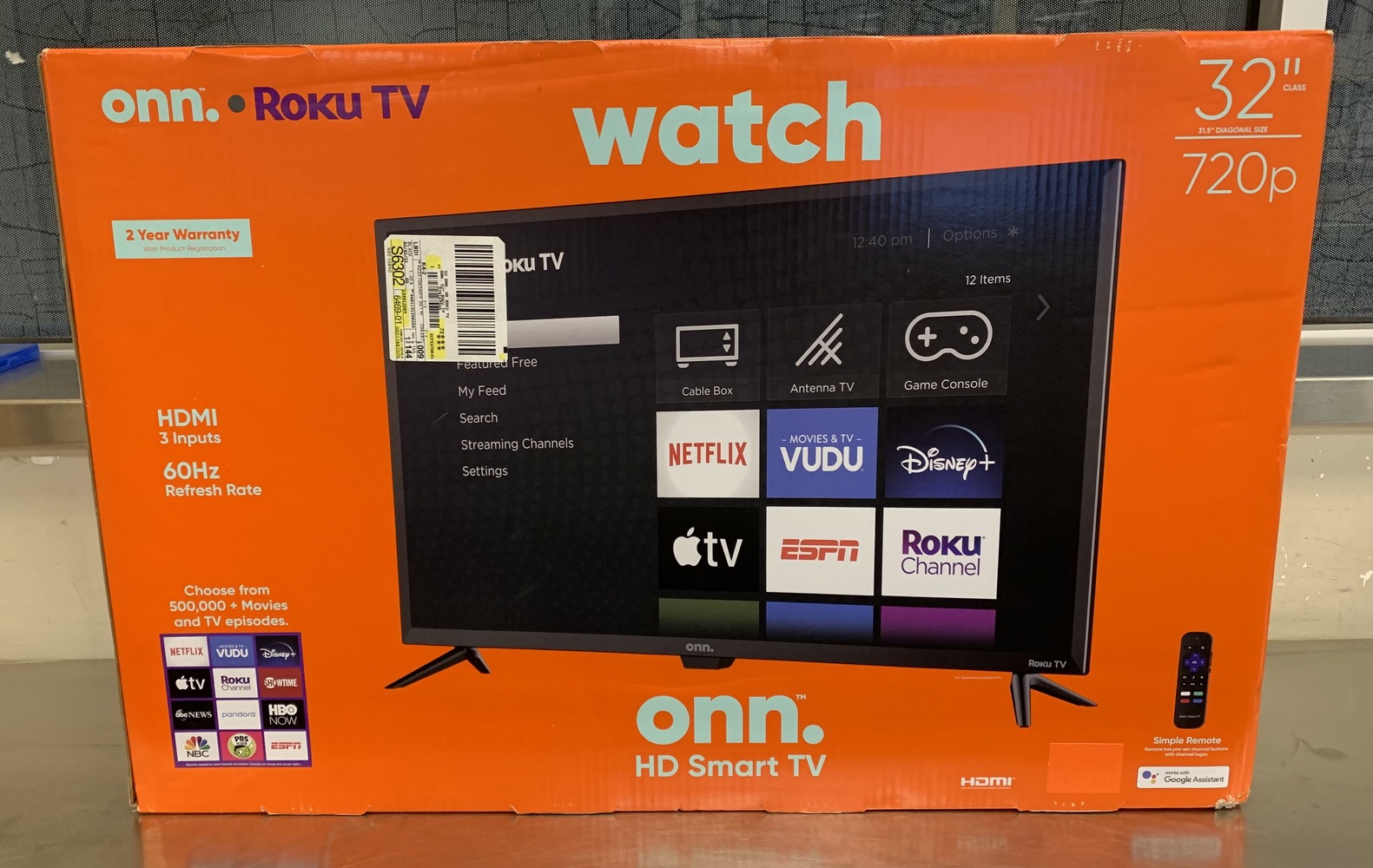 NEW 32 Onn Roku Smart LED TV USA Pawn NEW 32 Onn Roku Smart LED TV USA Pawn