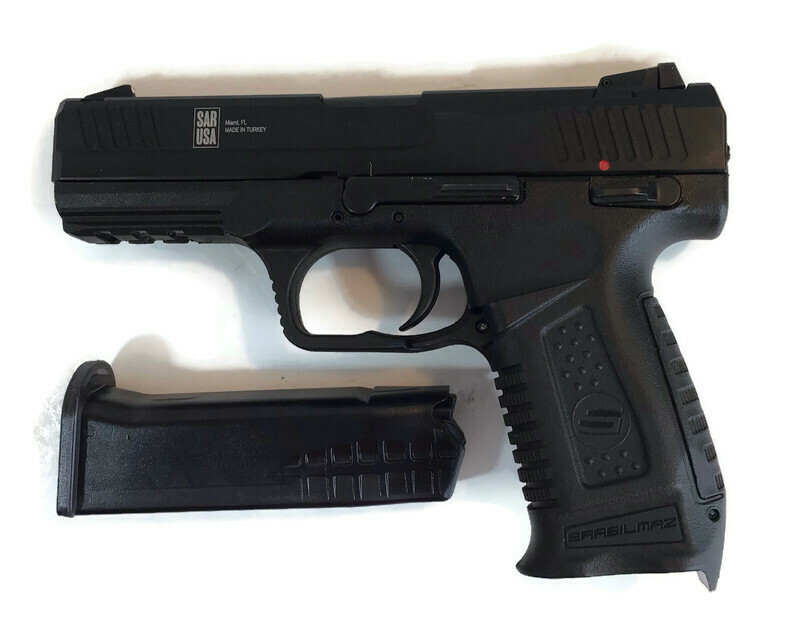 Sarsilmaz ST9 9MM Cal. Pistol Semi-Auto With Two Magazines and Case ...