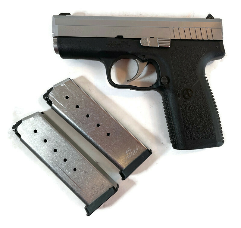 Kahr Arms P45 .45 Cal. Pistol SEMI AUTO 45 Cal. P45 With Two Magazines ...