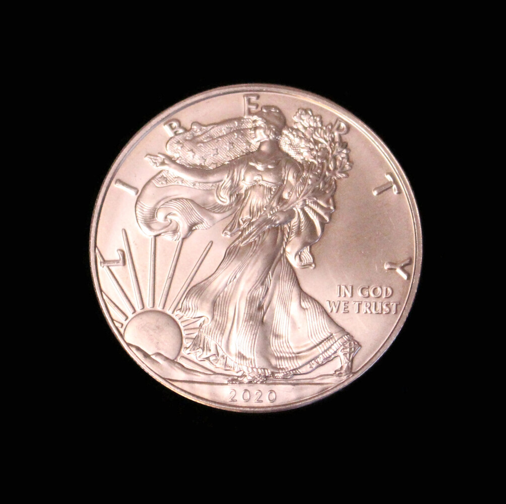 US Silver Eagle 1oz One Ounce Fine Silver .999 $1.00 Dollar Coin ...