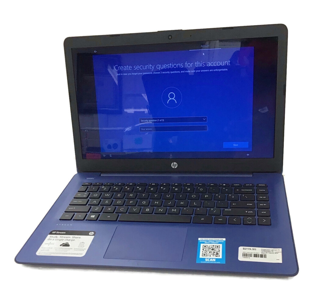 HP 14" Stream Laptop Windows, 10S Touch 8+ hour battery life - (14 ...