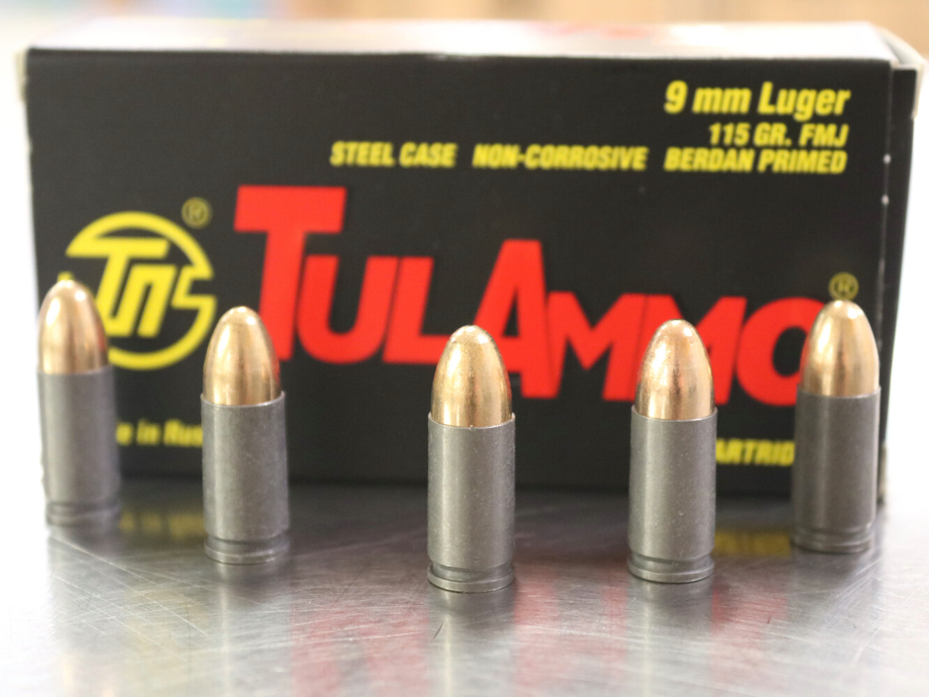 Unlimited!! TulAmmo Steel Case 9MM Ammo | USA Pawn