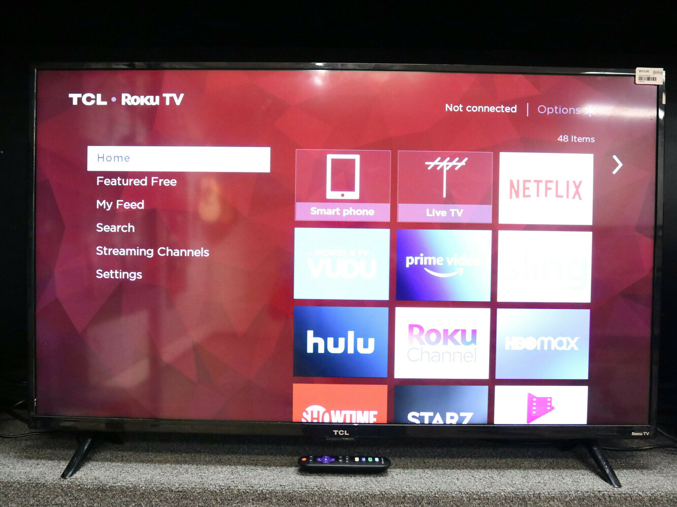 43" TCL 43S421 4K Roku Smart LED TV | USA Pawn