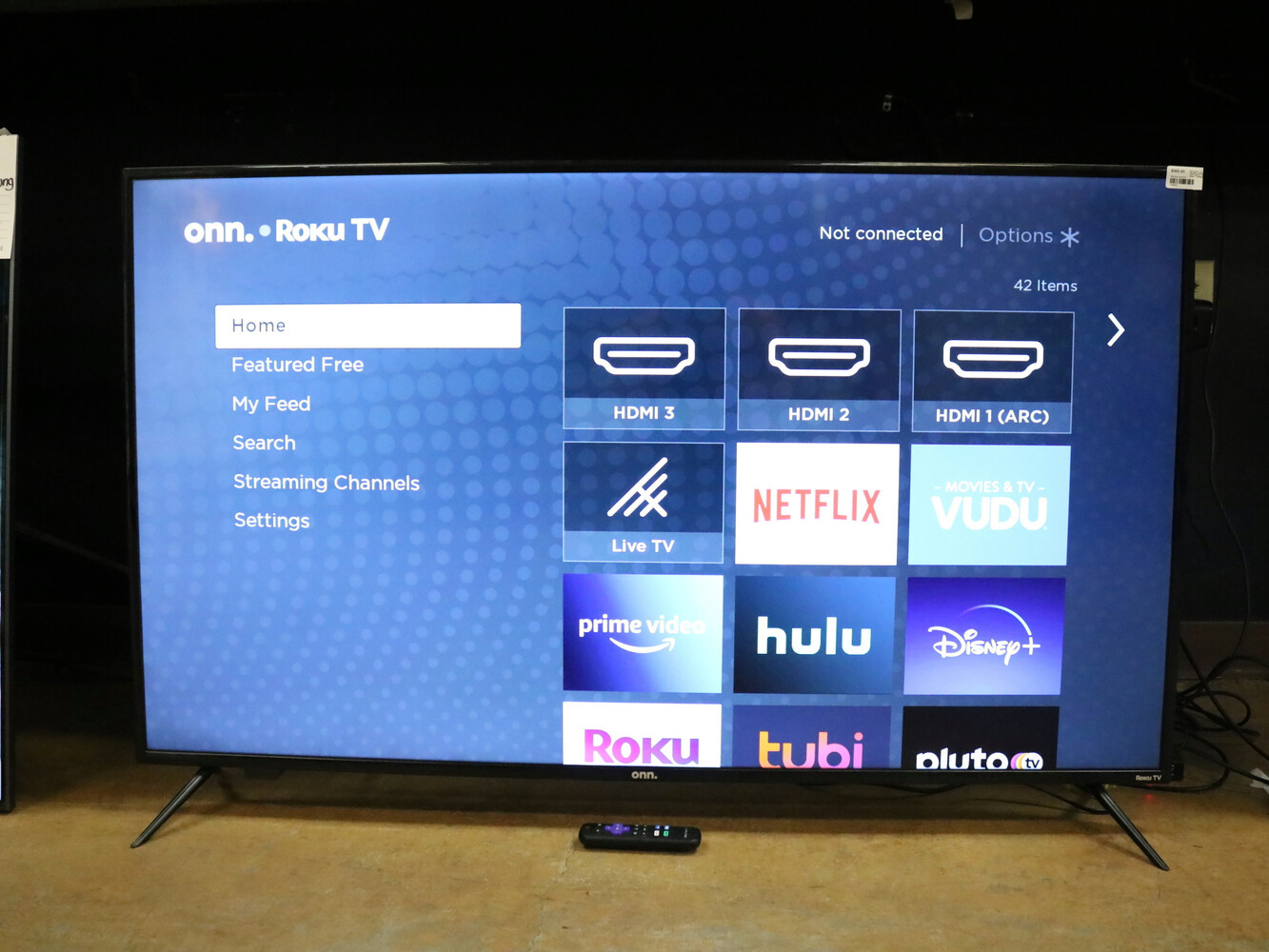 55" Onn 100012586 4K Roku Smart LED TV | USA Pawn