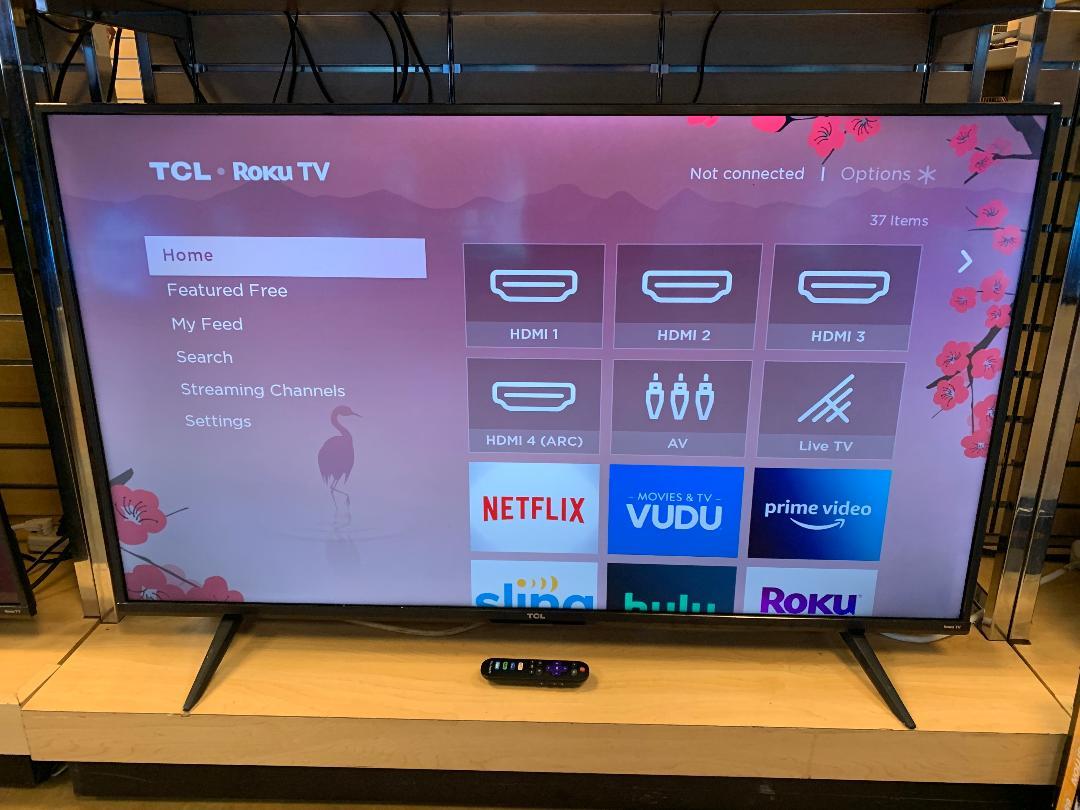 50" TCL 50S431 4K Roku Smart LED TV | USA Pawn
