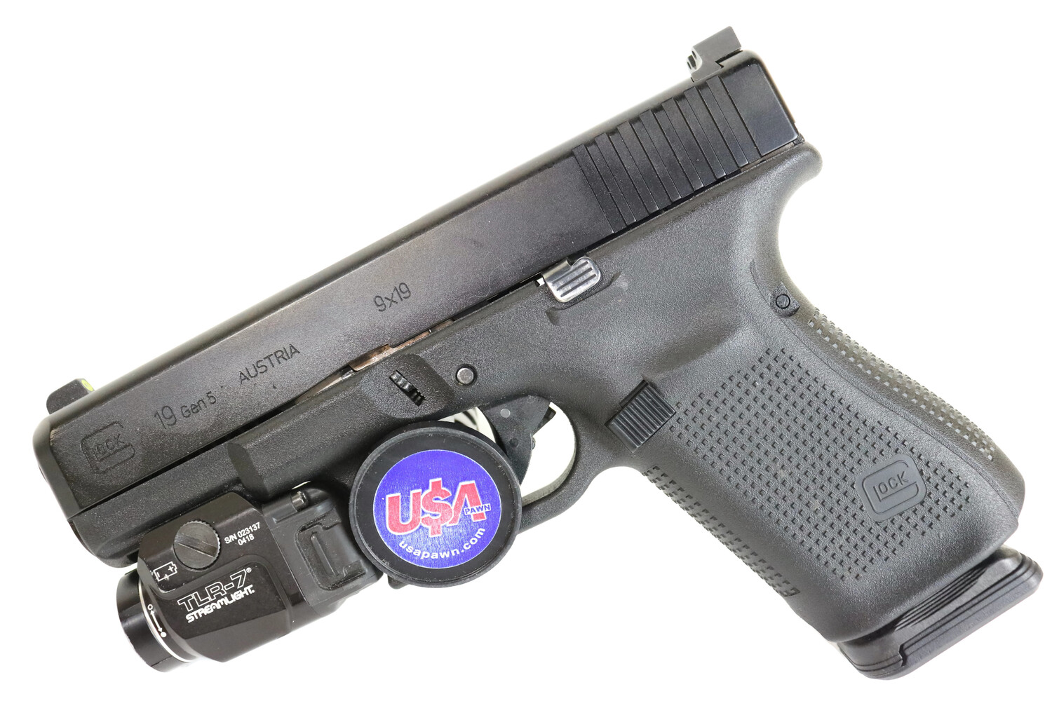 GLOCK 19 Gen 5 9MM Semi Automatic Pistol | USA Pawn