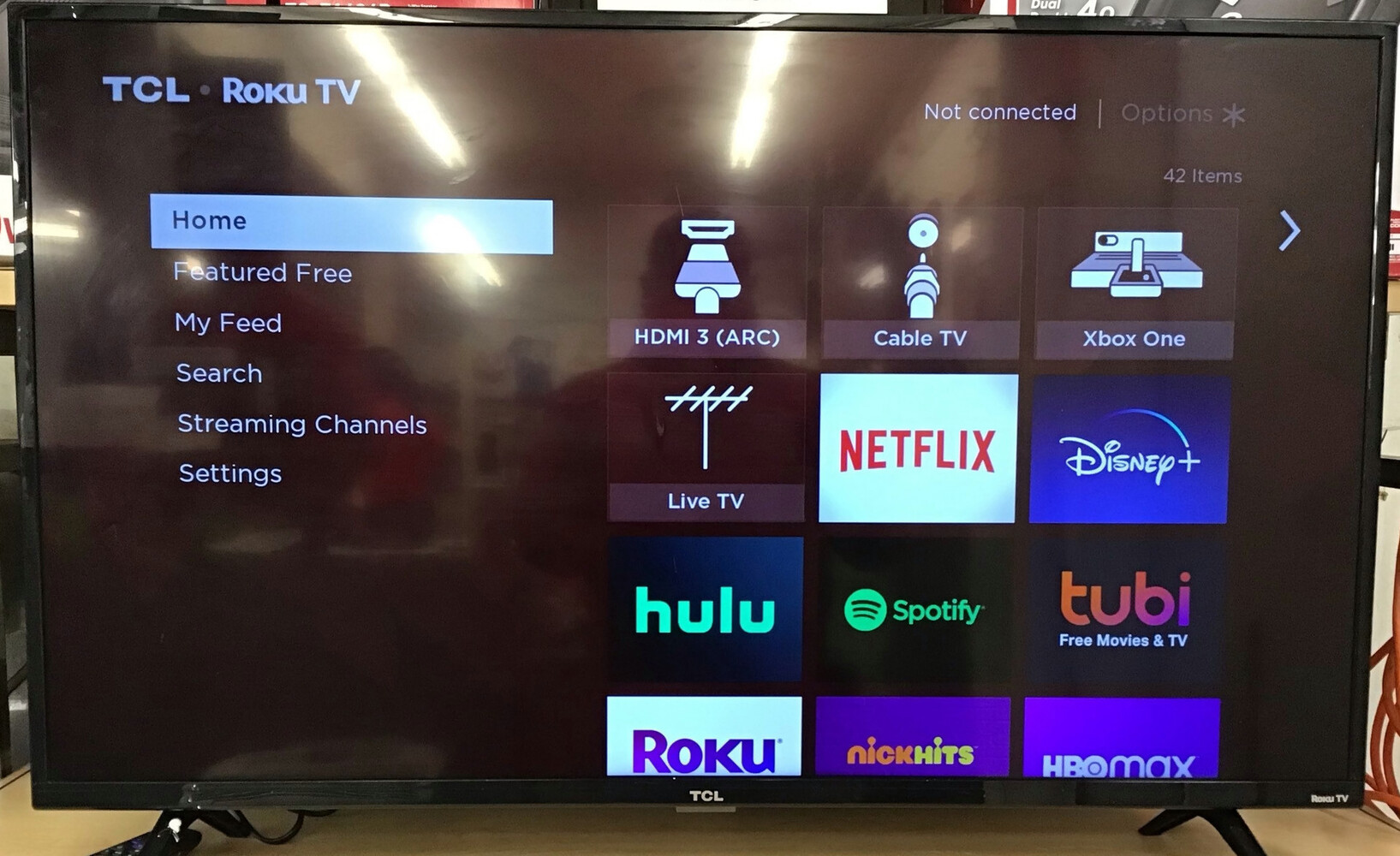 TCL 43" Class 4K UHD LED Roku Smart TV 4 Series 43S421 | USA Pawn